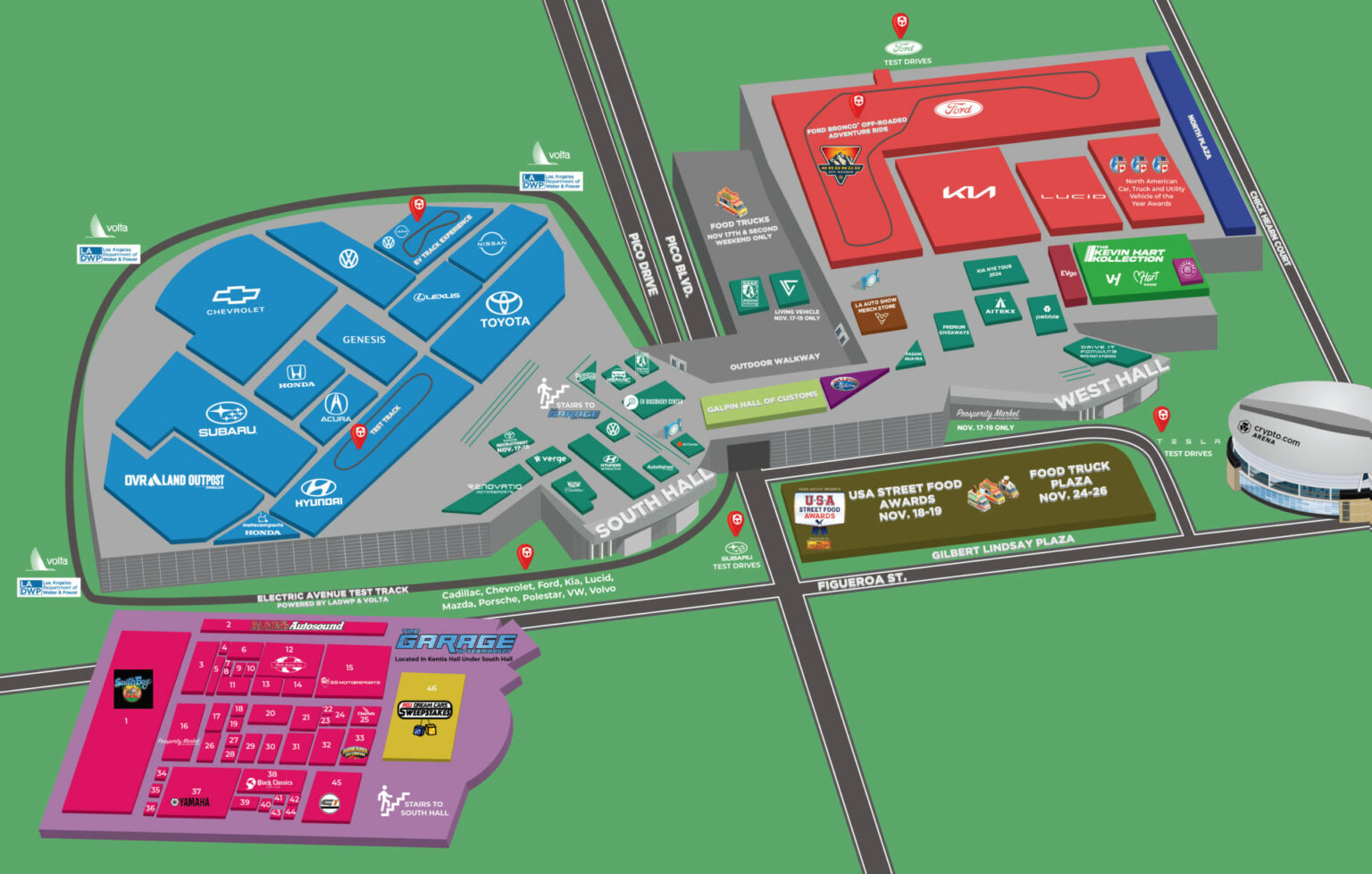 Floor Plan - LA Auto Show