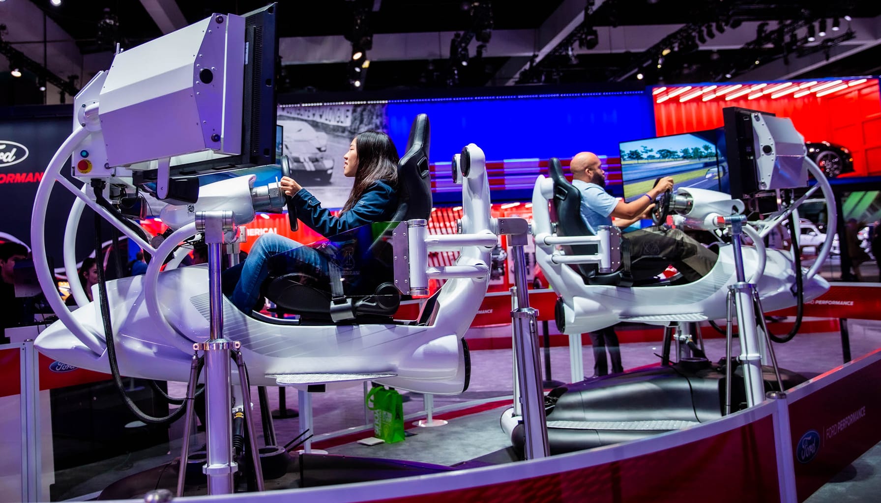 Top Racing Sims & Gaming - LA Auto Show