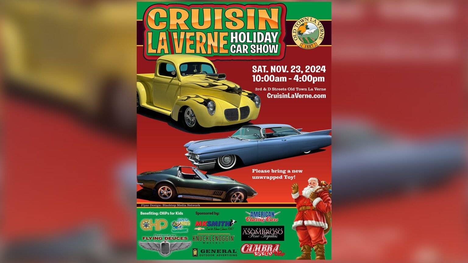 Cruising La Verne Holiday Car Show - LA Auto Show