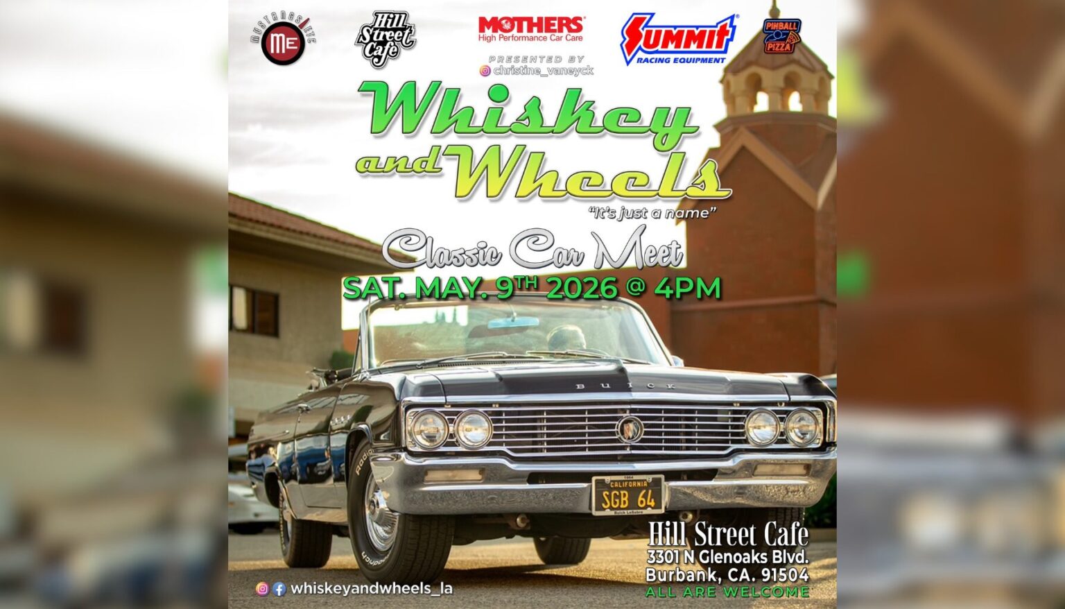 Whiskey and Wheels Classic Car Meet - LA Auto Show